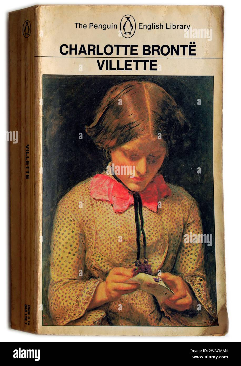 Charlotte Bronte - Villette. Studio set up on white background ...