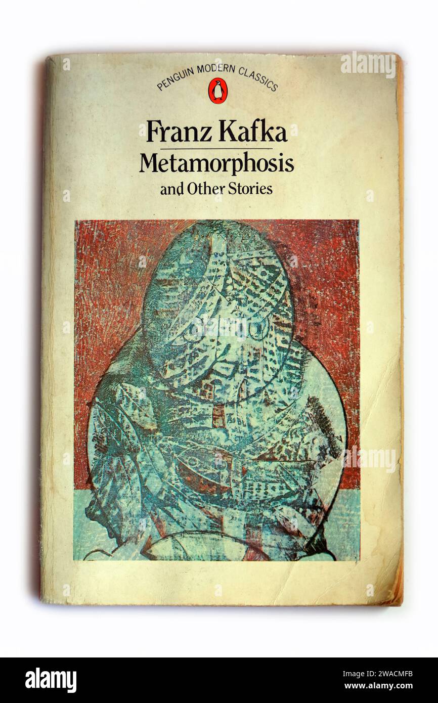Franz Kafka - Metamorphosis and Other Stories. Studio set up on white ... Franz Kafka - Metamorphosis and Other Stories. Studio set up on white ...