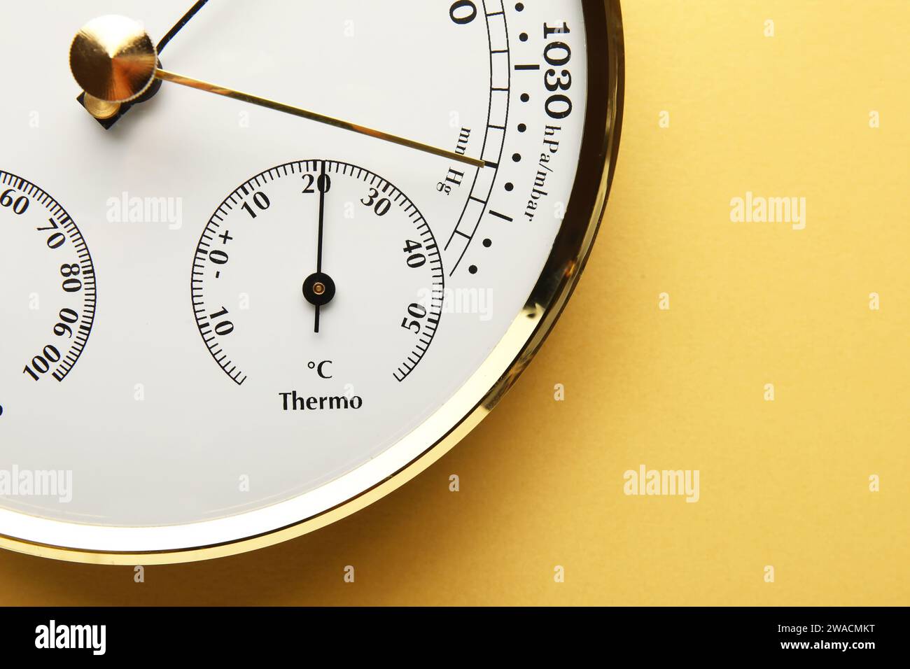 Barometer measuring barometric atmospheric hi-res stock photography and ...