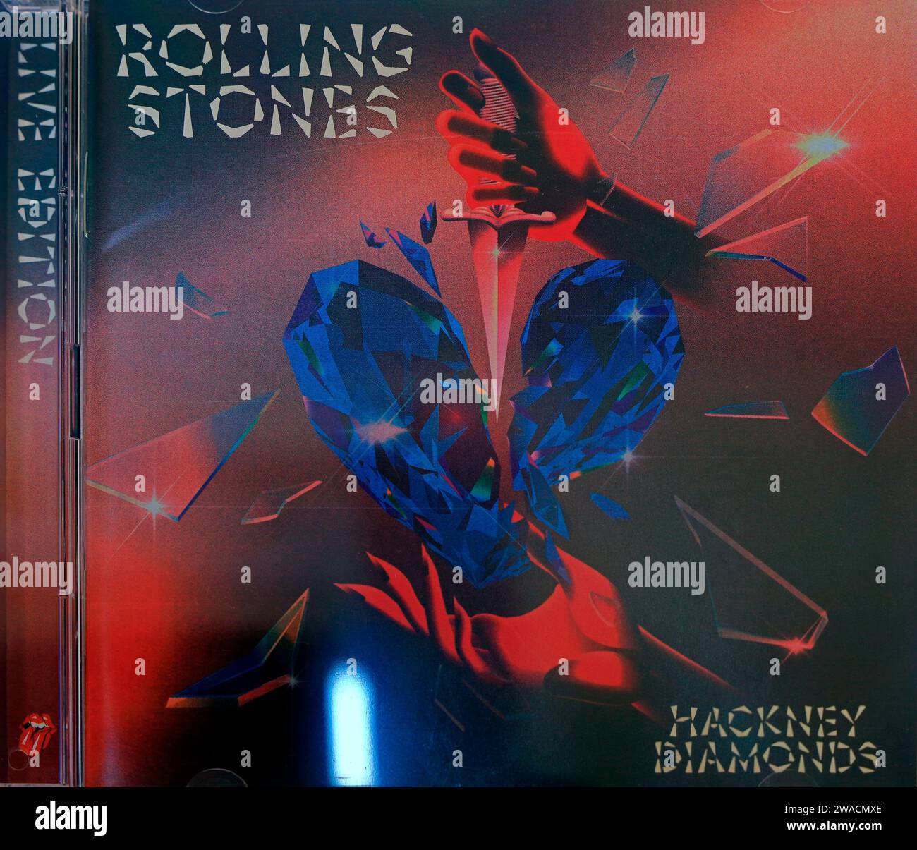Rolling Stones - Hackney Diamonds CD and case. Studio set up. December ...