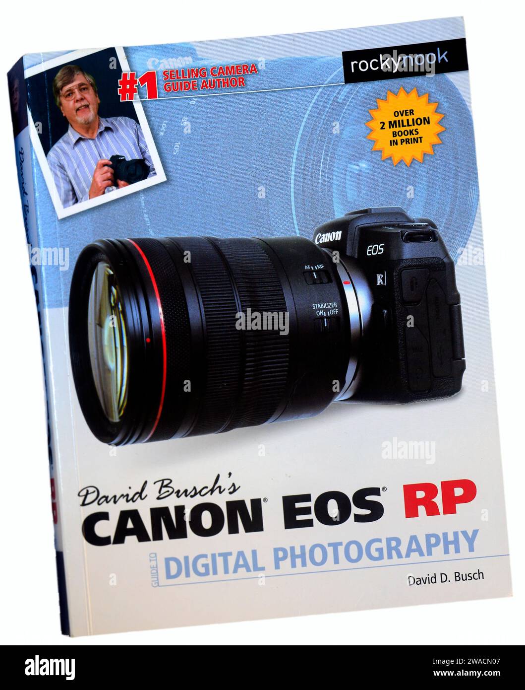 David Busch's Canon EOS RP Digital Photography guide. Book front cover. Studio set up. December ...
