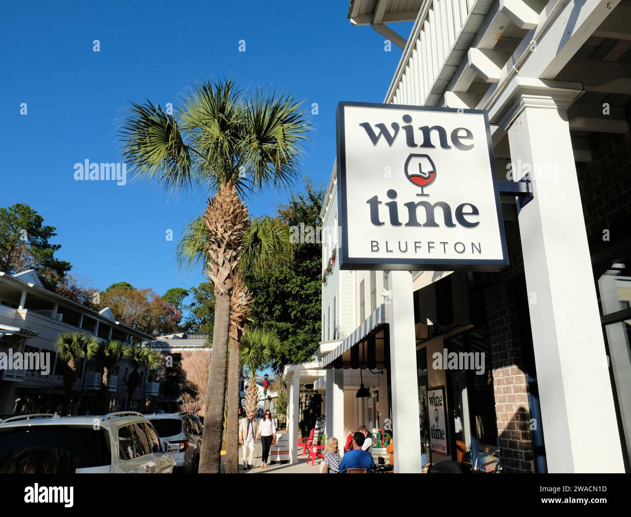Bluffton promenade hi-res stock photography and images - Alamy