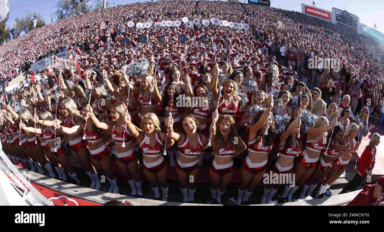 Pasadena, California, USA. 01st Jan, 2024. Alabama Crimson Tide ...