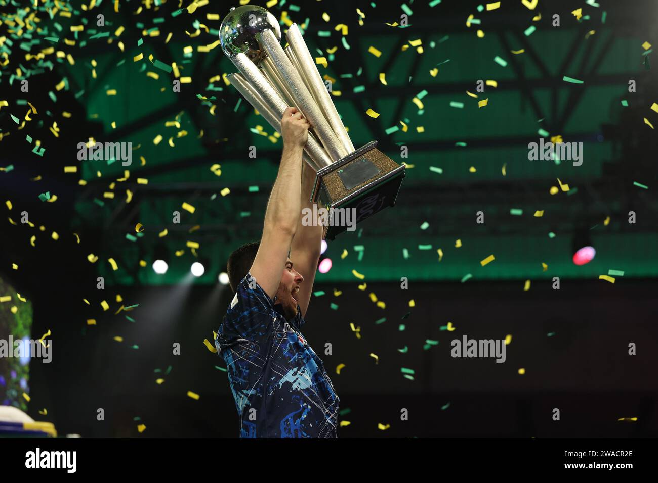 Luke humphries trophy sid waddell hi-res stock photography and images ...