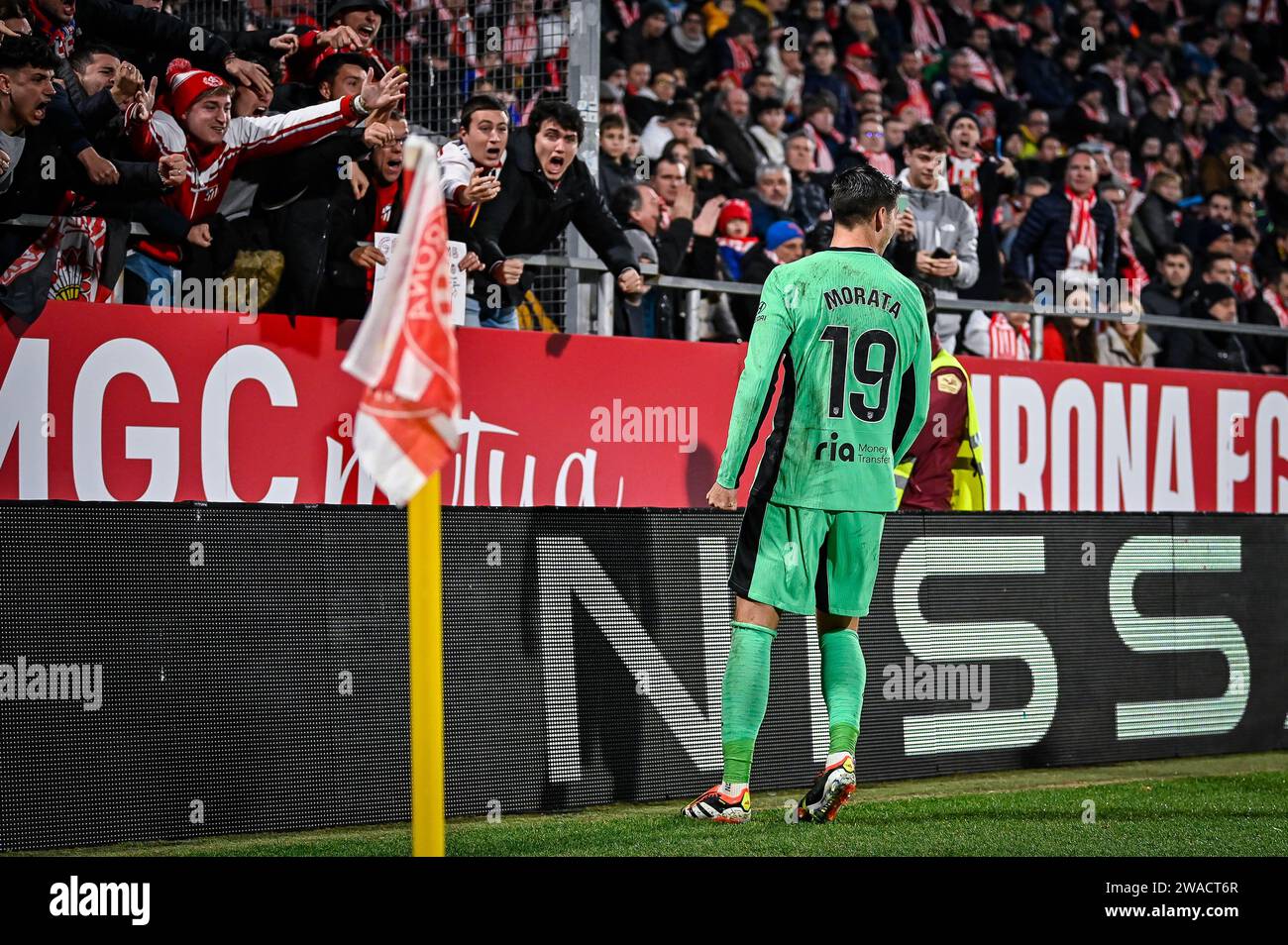 Girona, Spain. 03rd Jan, 2024. during a La Liga EA Sports match between Girona FC and Atletico ...