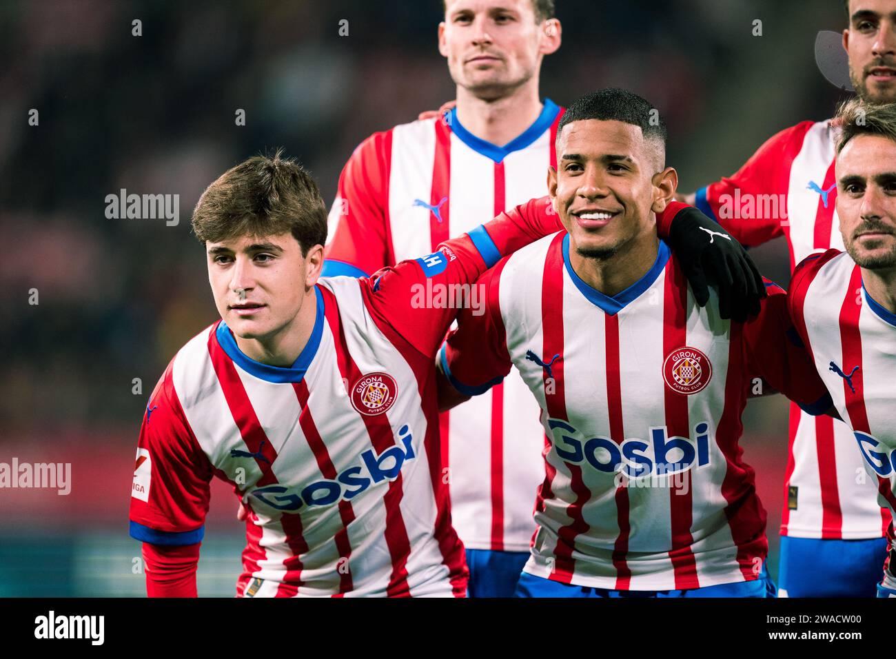 Girona, Spain, 3, January, 2024. Spanish LaLiga EA Sports: Girona FC v Atletico de Madrid. (18 ...