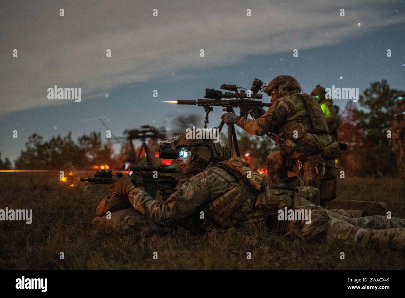 Ft. Johnson, Louisiana, USA. 3rd Dec, 2023. Rangers assigned to the ...