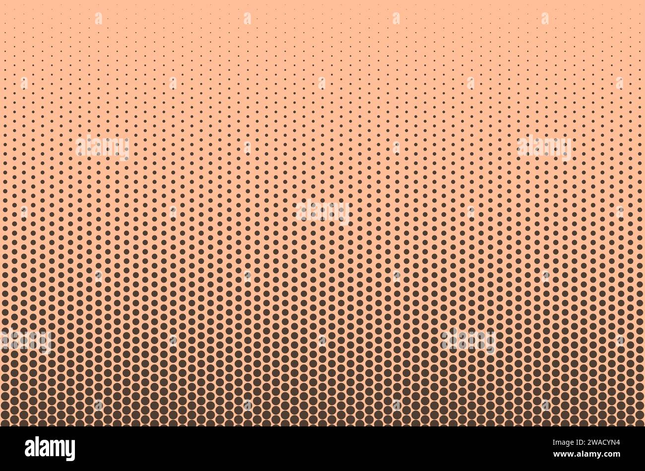 Abstract Minimal Geometric Background With Dots Apricot Crush Trendy