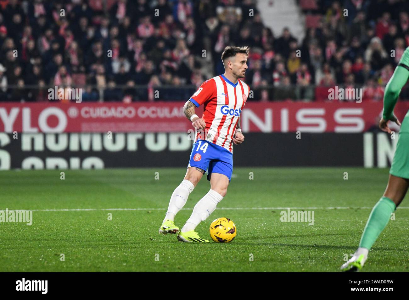 Girona, Girona, Spain, Spain. 3rd Jan, 2024. Match between Girona FC and Club Atlético de Madrid ...