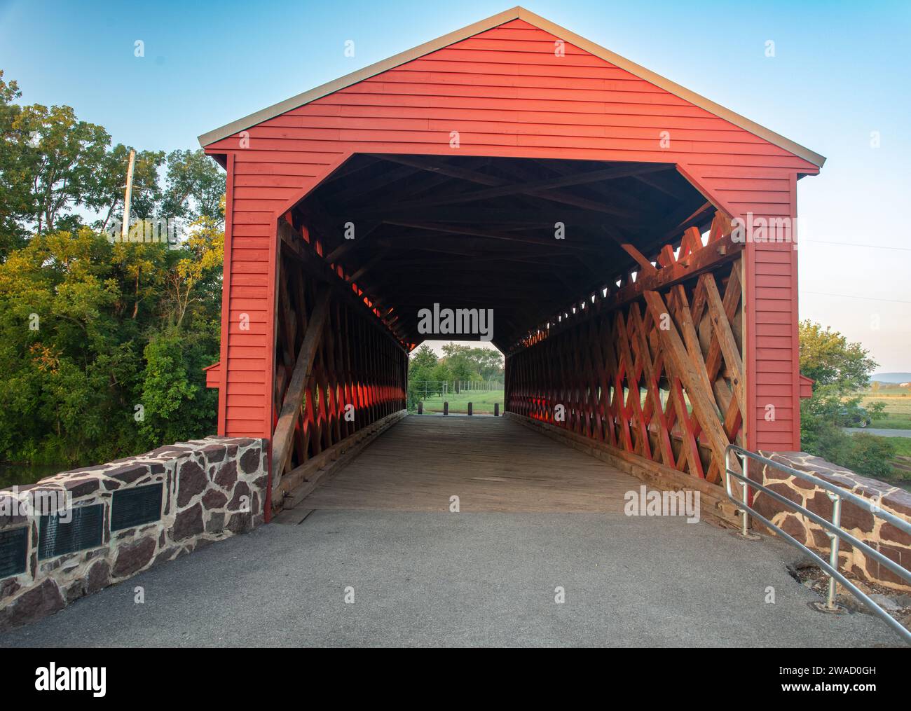 Gettysburg sachs covered bridge hi-res stock photography and images - Alamy