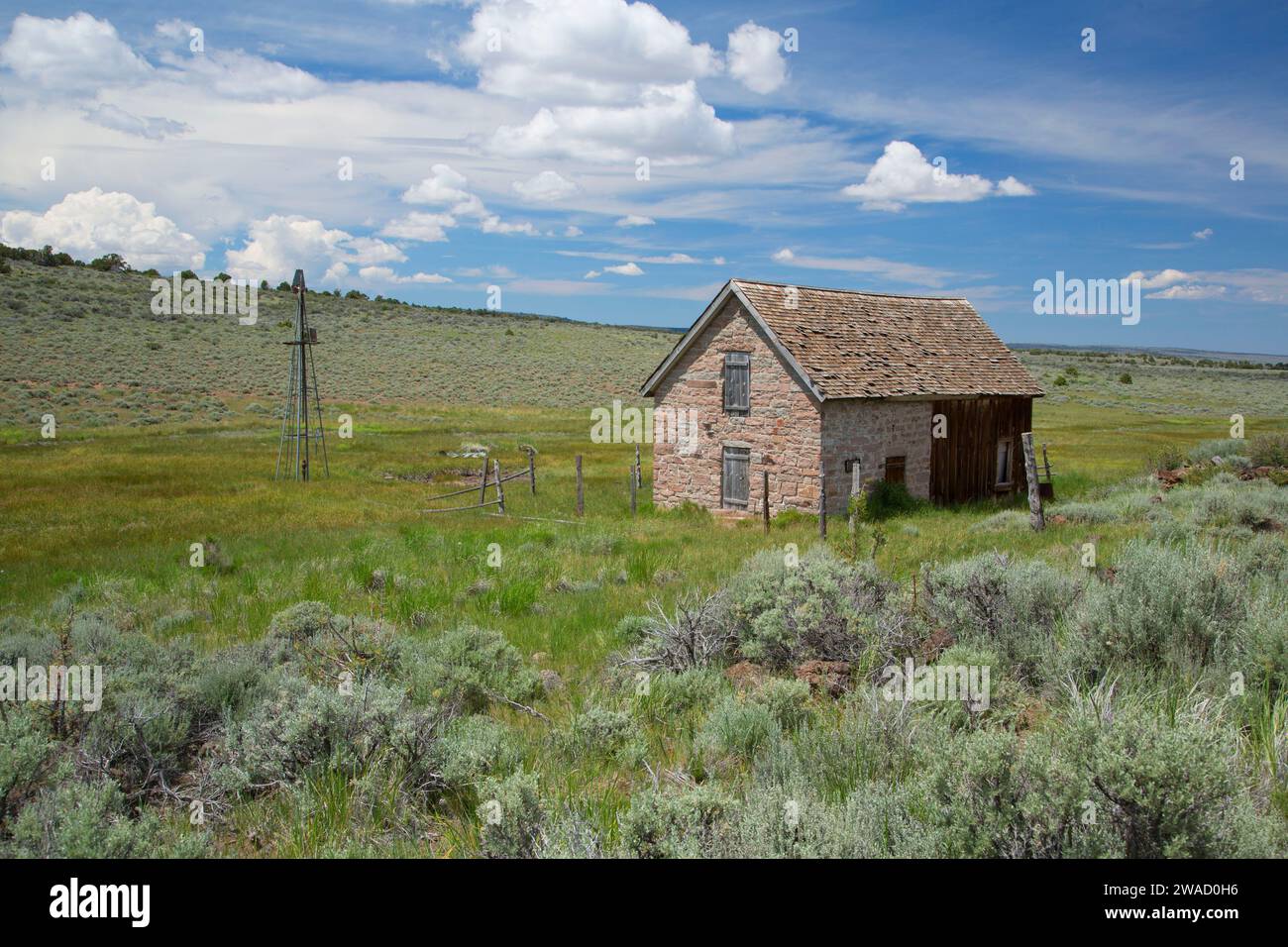 Last Chance Ranch, Sheldon National Wildlife Refuge, Nevada Stock Photo ...