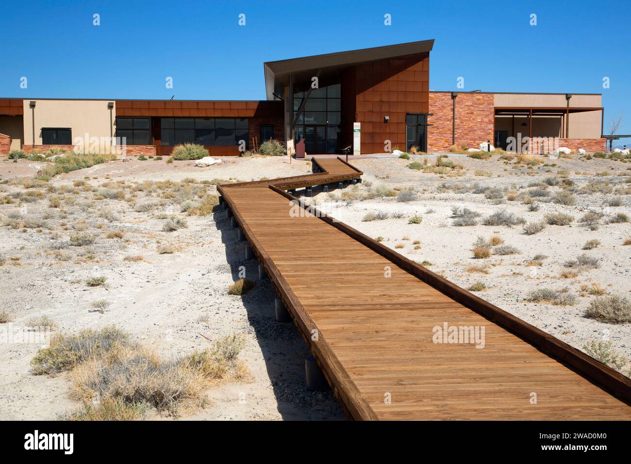Visitor Center with Crystal Boardwalk, Ash Meadows National Wildlife ...