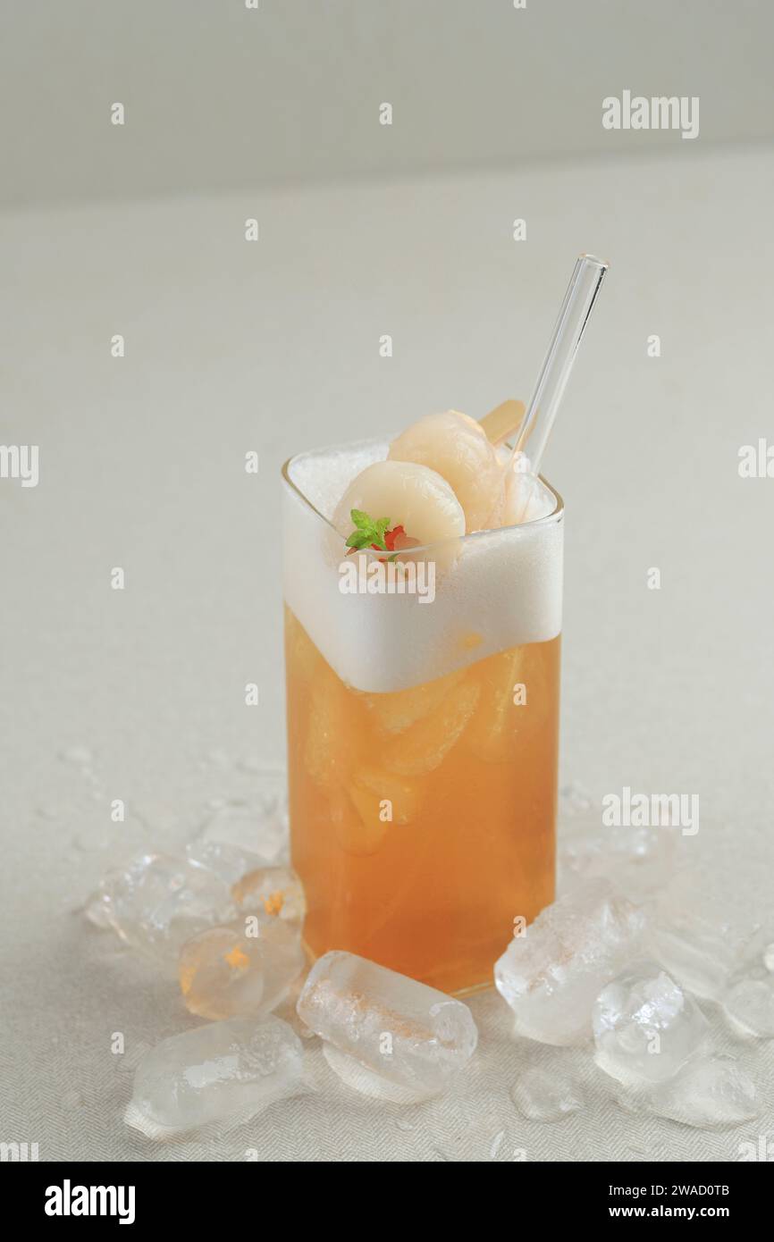 Lychee ice cream hi-res stock photography and images - Alamy