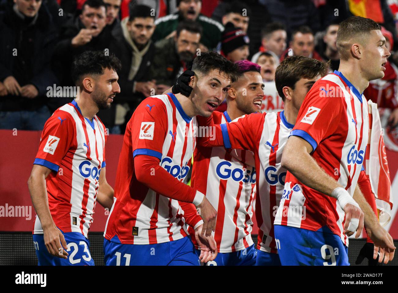 Girona, Spain. 03rd Jan, 2024. GIRONA, SPAIN - JANUARY 3: Match between Girona FC and Club ...