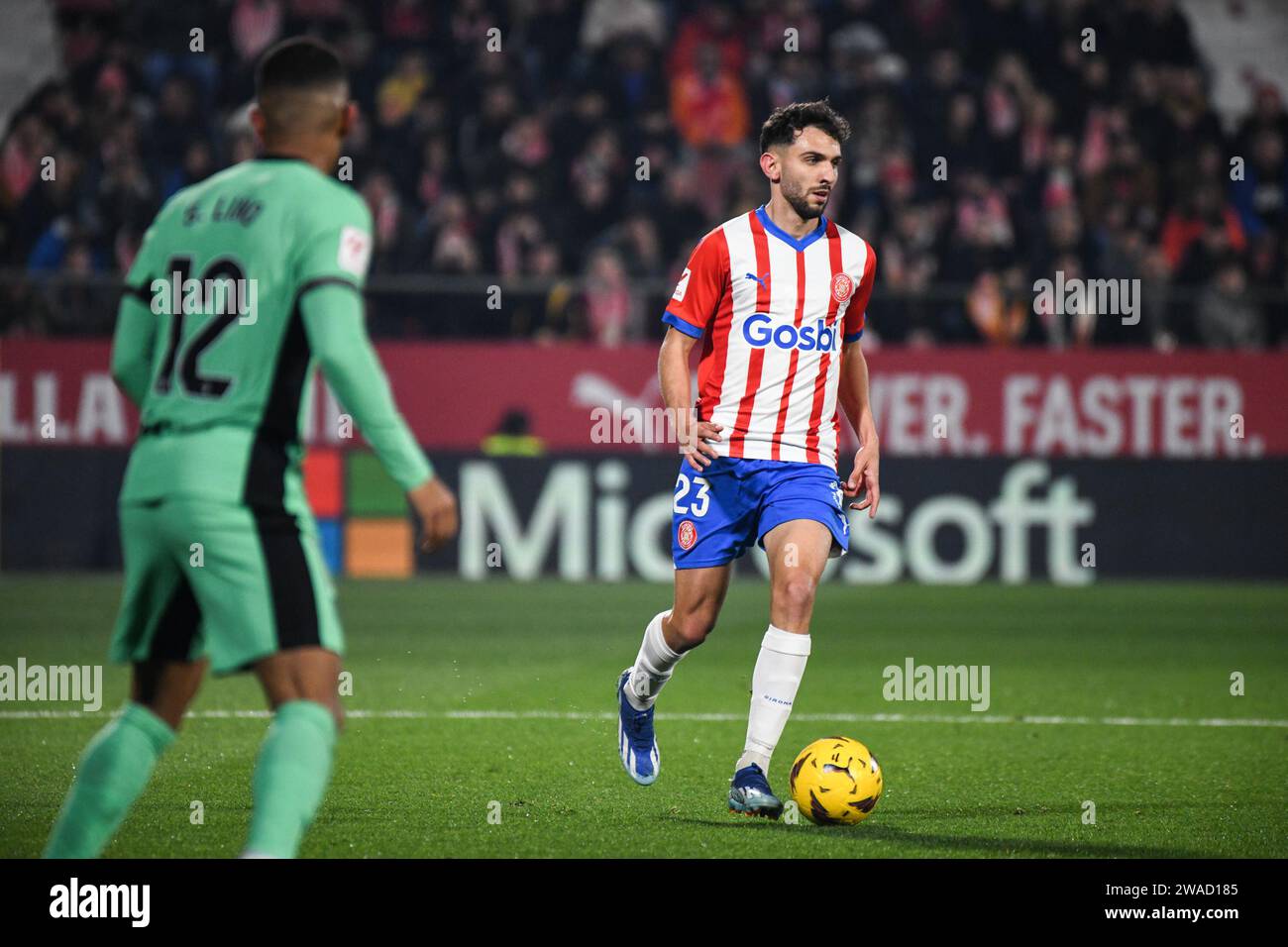 Girona, Spain. 03rd Jan, 2024. GIRONA, SPAIN - JANUARY 3: Match between Girona FC and Club ...
