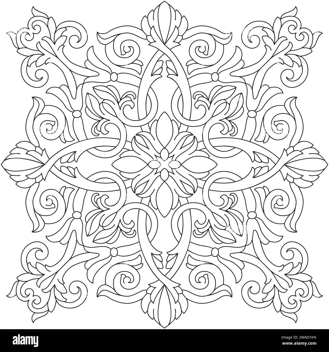 Colouring paper circle Stock Vector Images - Alamy