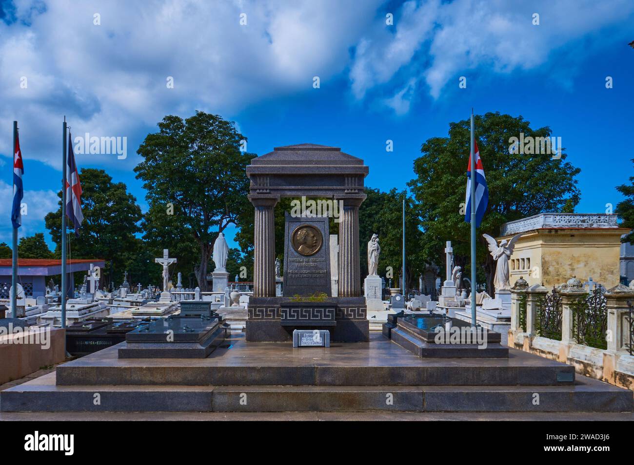 COLON CEMETERY, ONE OF THE BIGGEST CEMETERIES IN THE WORLD Stock Photo ...