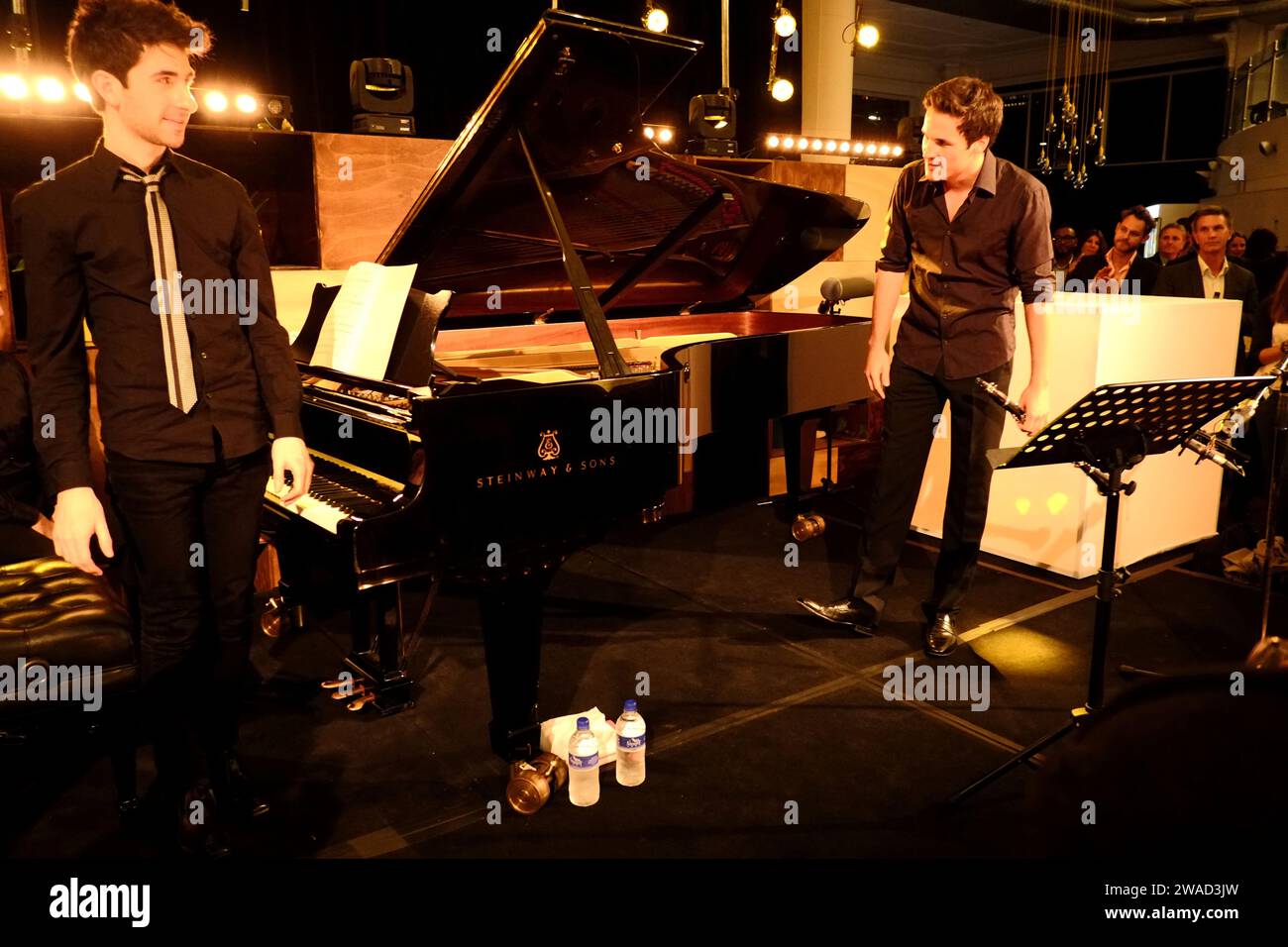 Alex Raineri on piano, & Andreas Ottensamer, clarinet, take a bow at ...