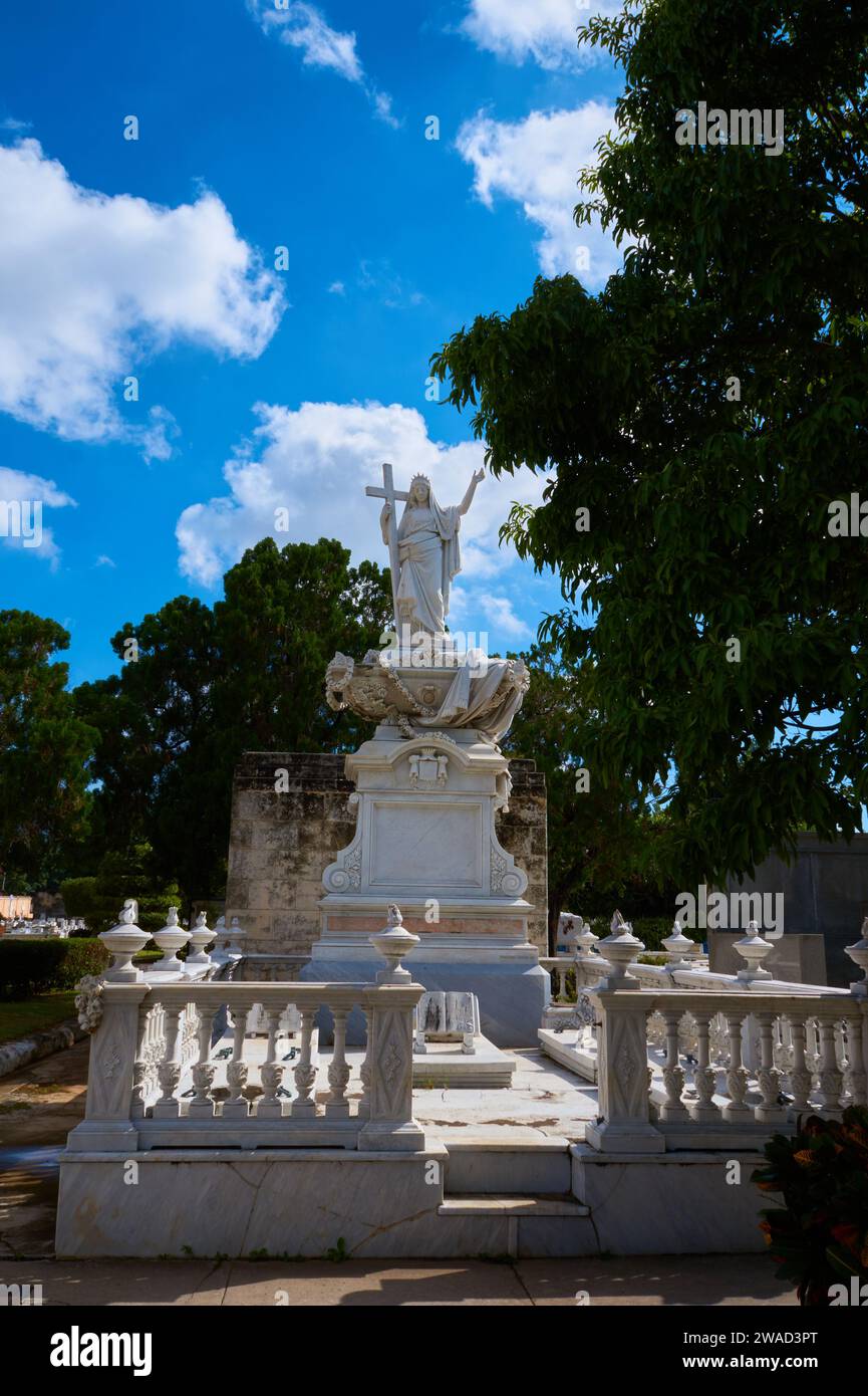 COLON CEMETERY, ONE OF THE BIGGEST CEMETERIES IN THE WORLD Stock Photo ...