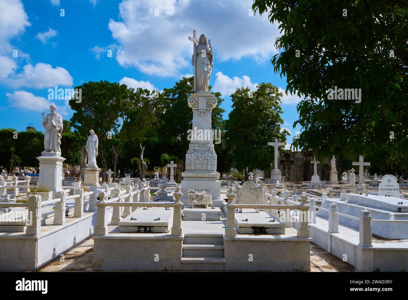 COLON CEMETERY, ONE OF THE BIGGEST CEMETERIES IN THE WORLD Stock Photo ...