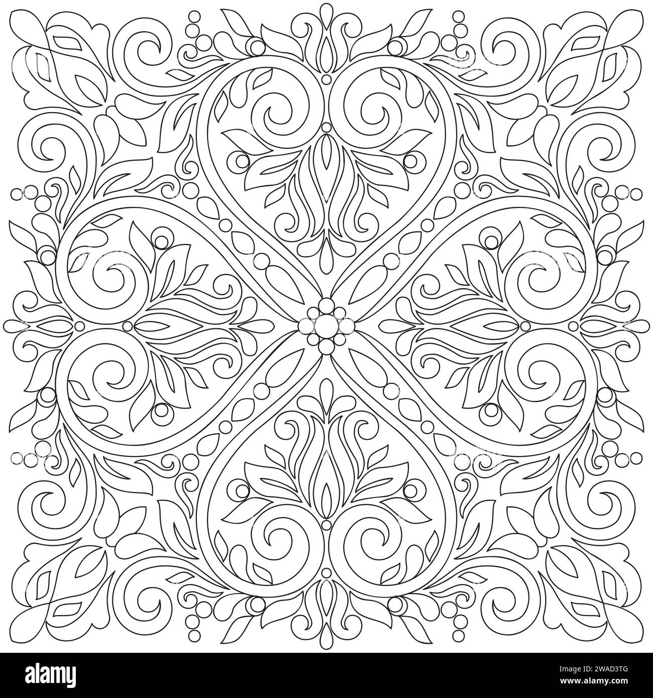 Line pattern design.Black and white seamless linear vector ...
