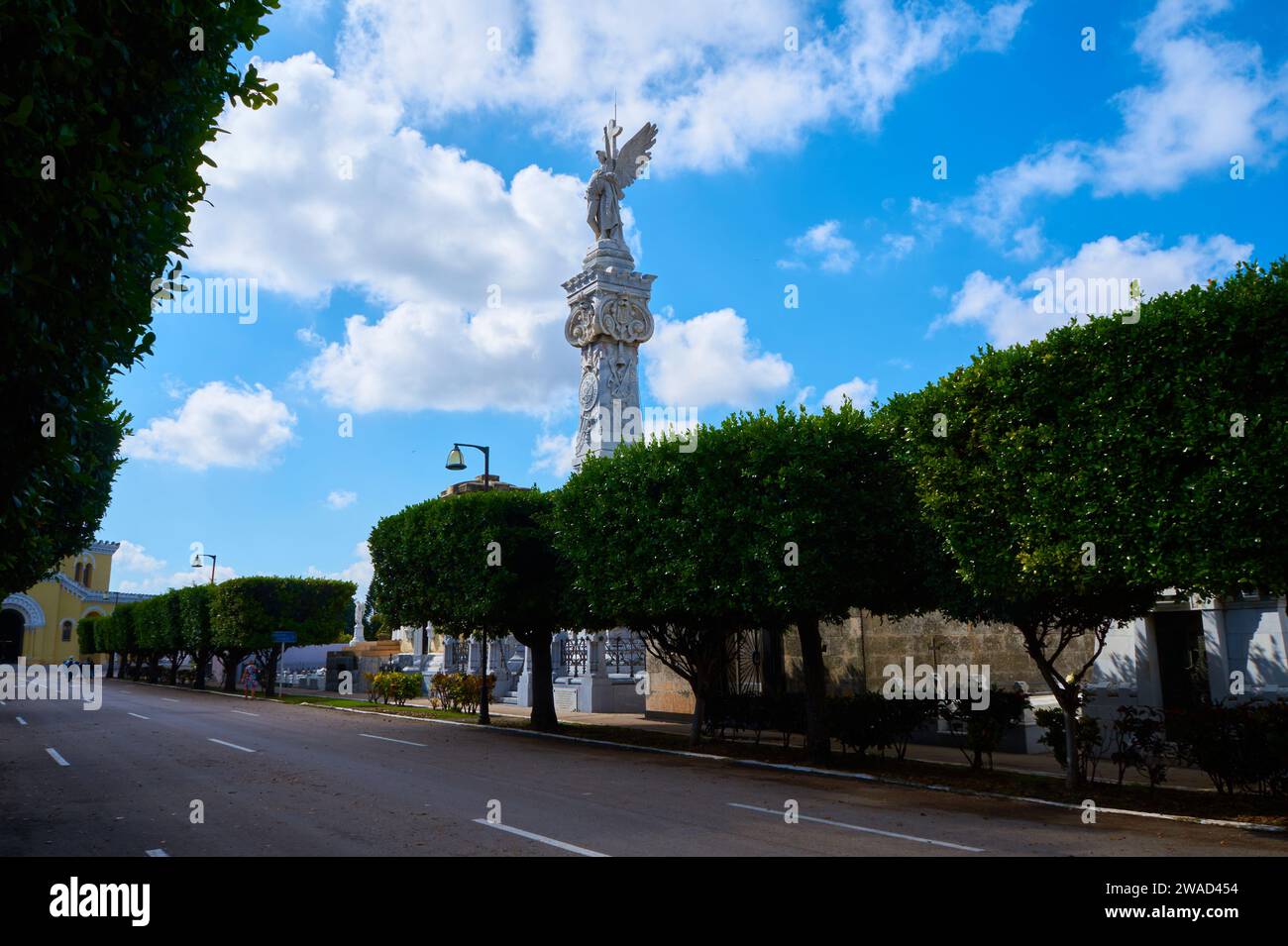 COLON CEMETERY, ONE OF THE BIGGEST CEMETERIES IN THE WORLD Stock Photo ...
