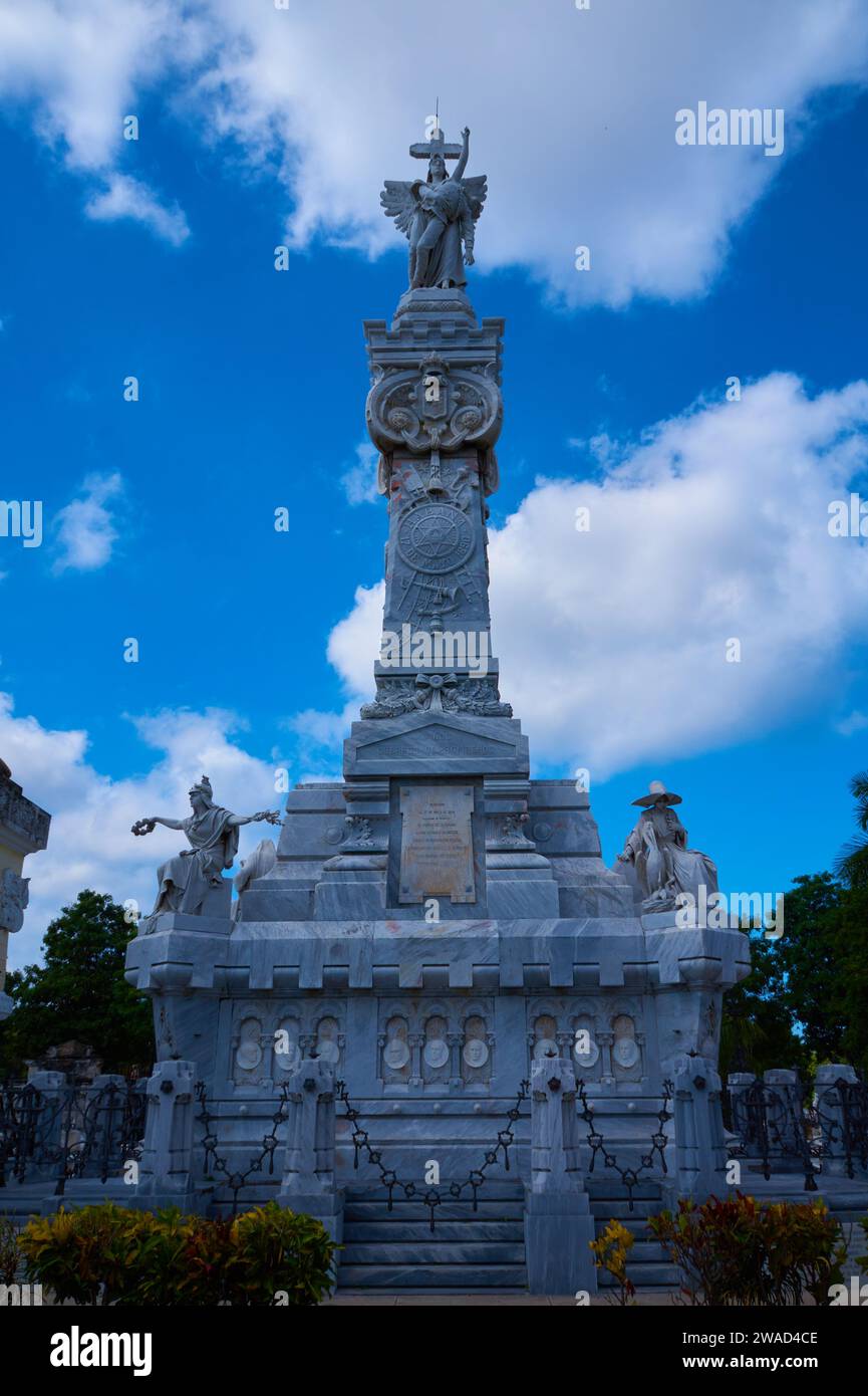 COLON CEMETERY, ONE OF THE BIGGEST CEMETERIES IN THE WORLD Stock Photo ...