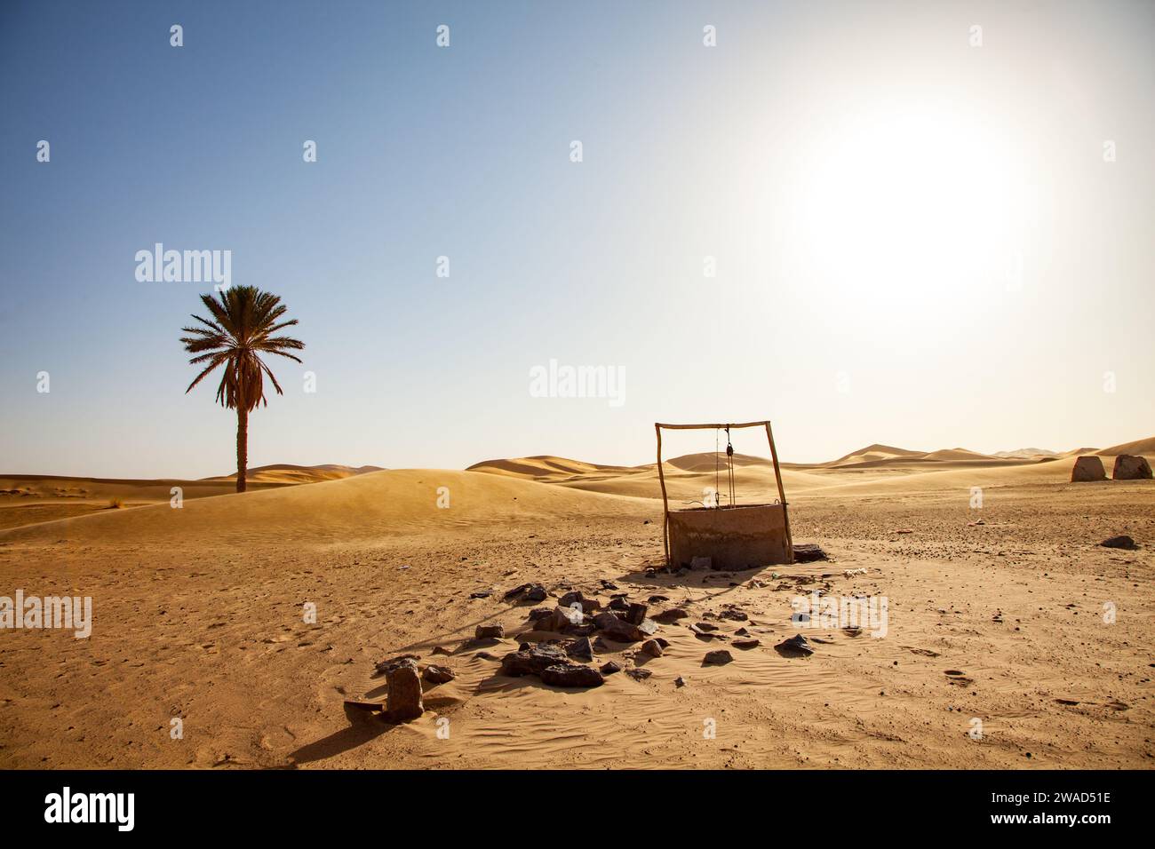 Desert well hi-res stock photography and images - Alamy