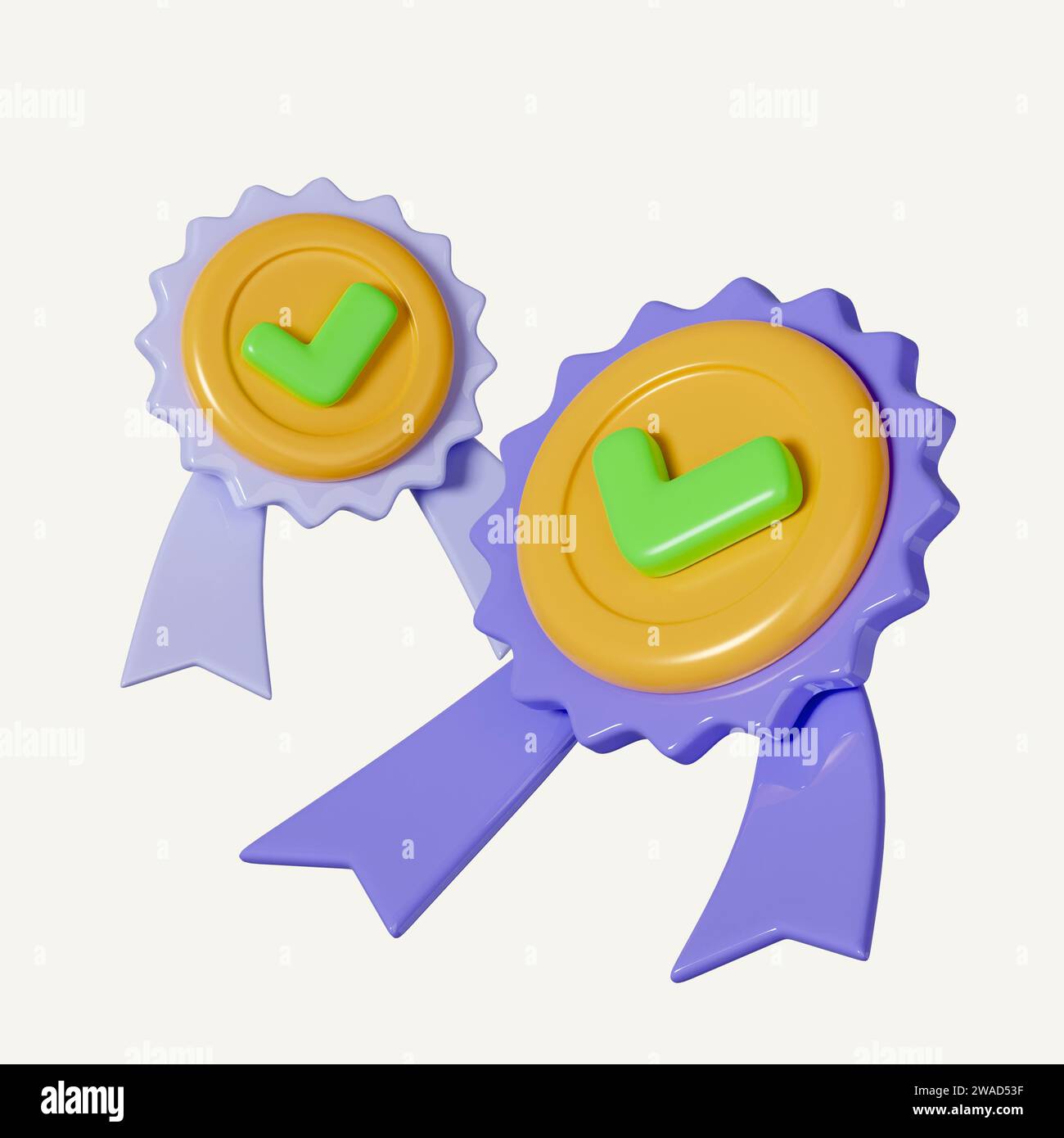 3d check mark badge .checkmark certificate badge for medal verified ...