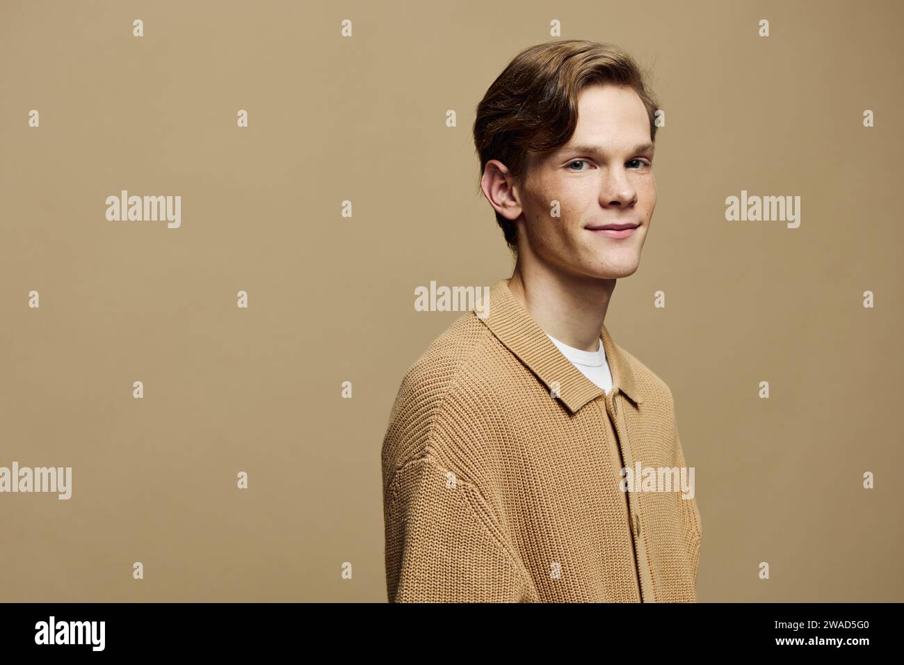 Modern Men: Stylish Portraits of Handsome Caucasian Models in ...