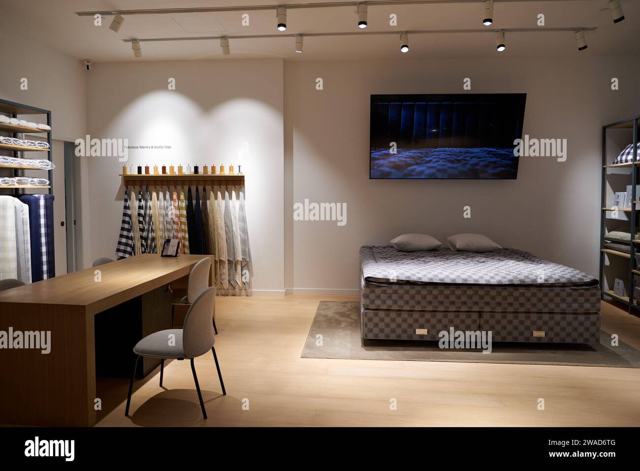 Hastens bed hi-res stock photography and images - Alamy