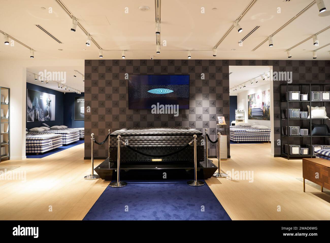 Hastens bed hi-res stock photography and images - Alamy