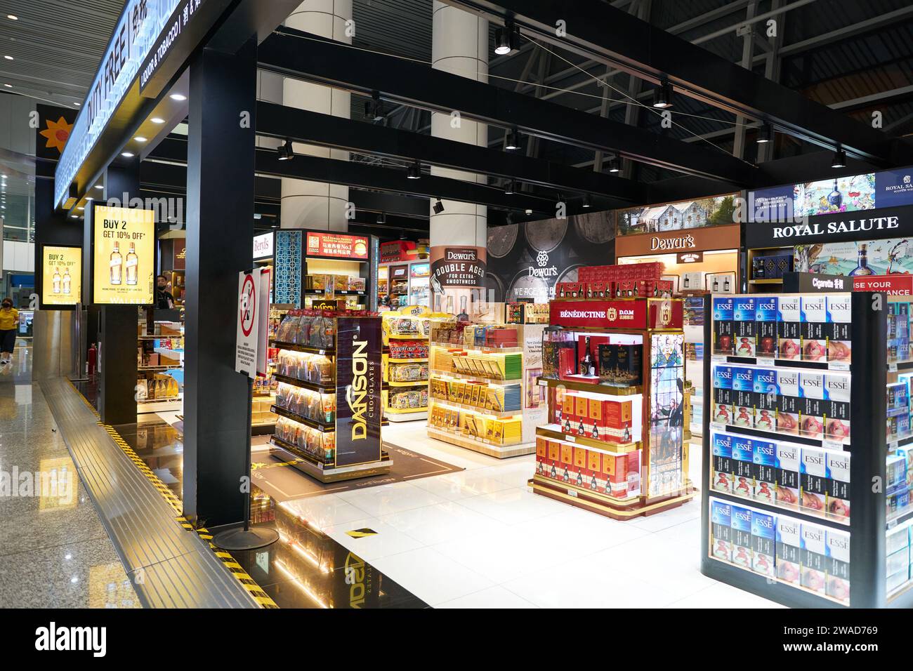KUALA LUMPUR, MALAYSIA - CIRCA MAY, 2023: goods on display at the store ...