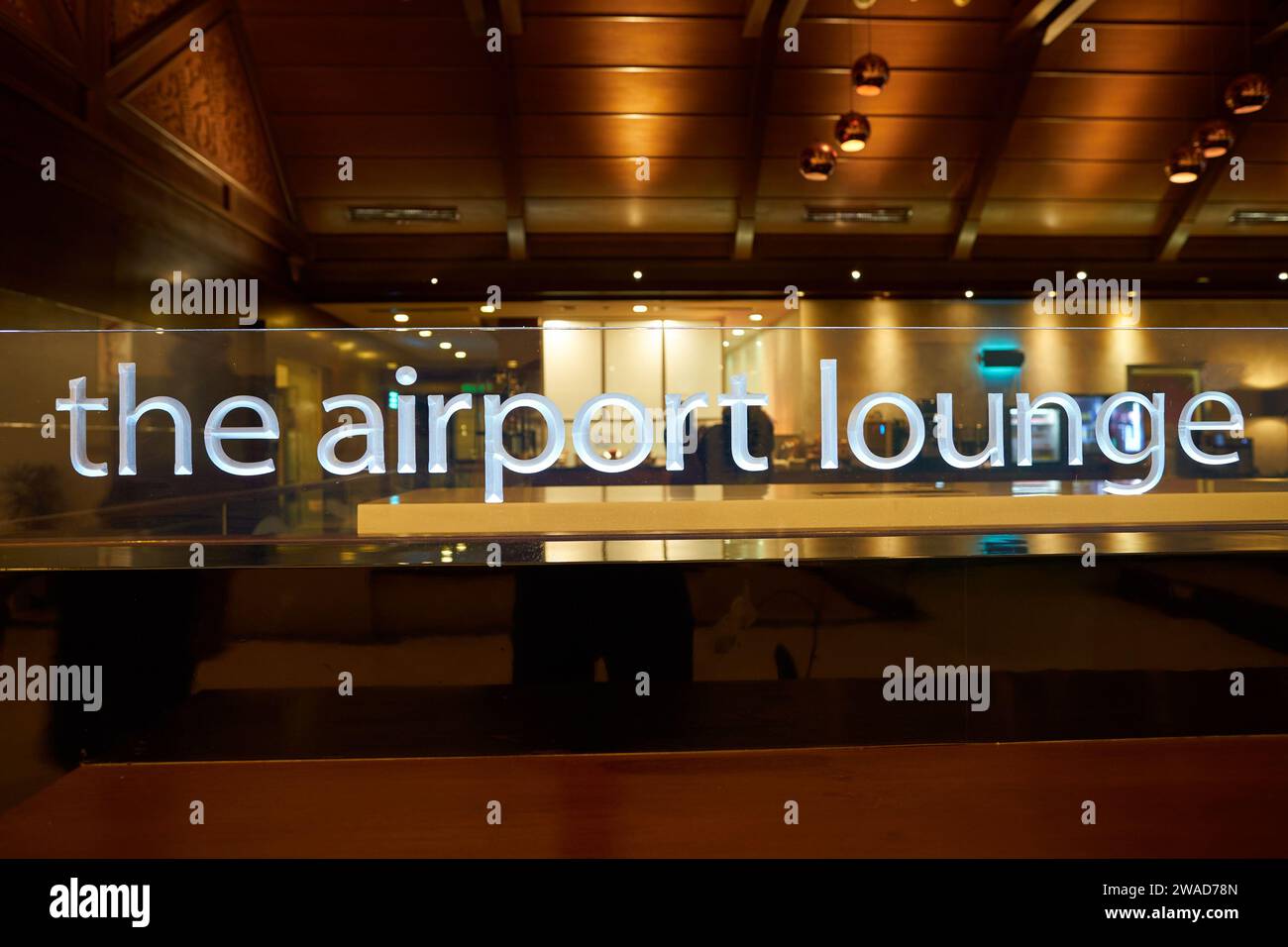 KUALA LUMPUR, MALAYSIA - CIRCA MAY, 2023: close up shot of the airport ...