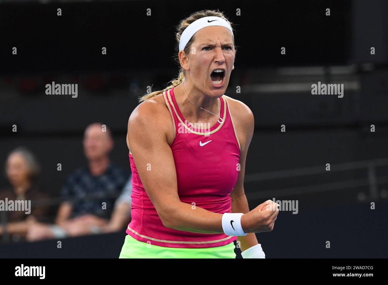 Brisbane, Australia. 04th Jan, 2024. Victoria Azarenka of Belarus in ...