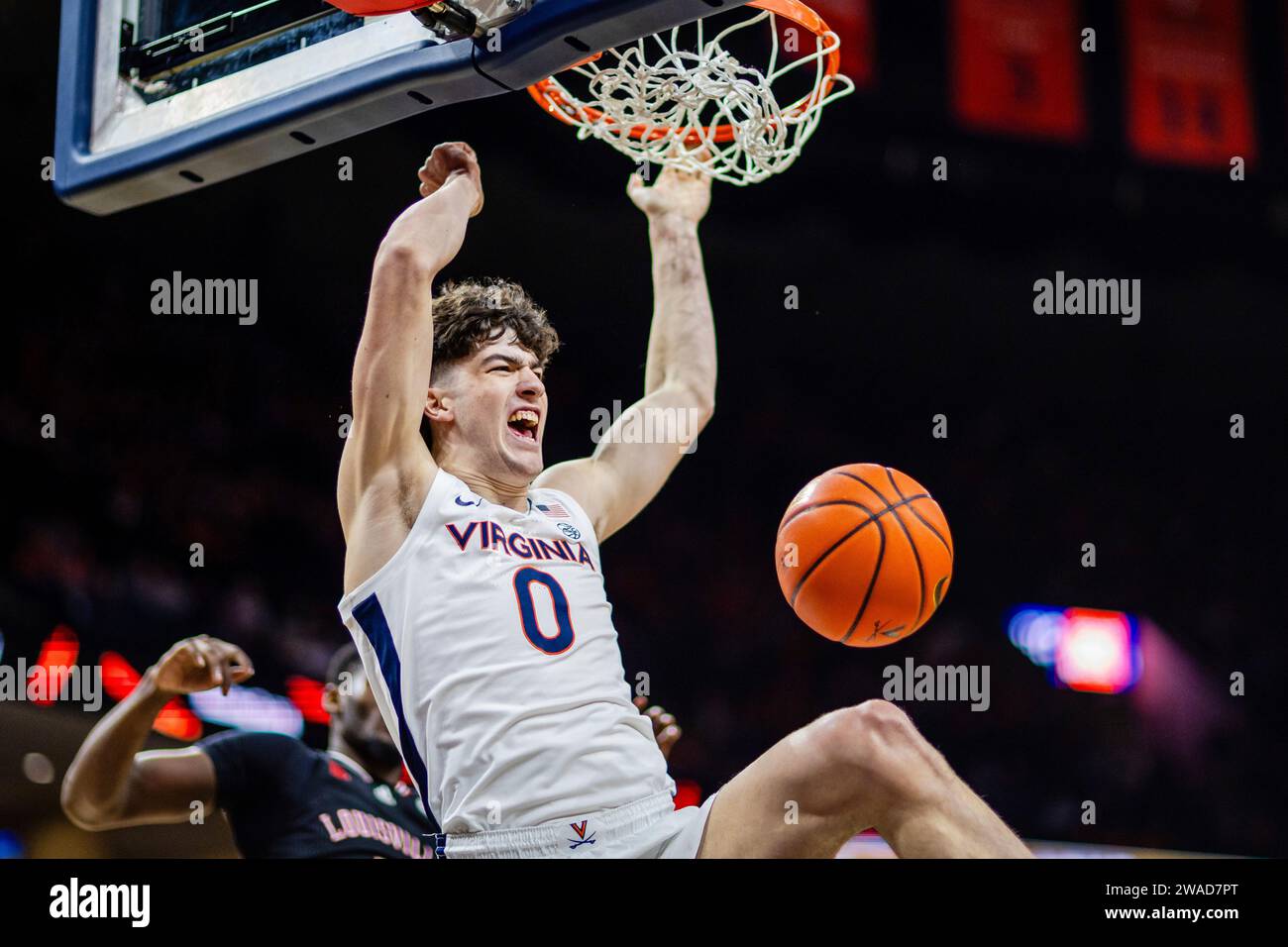 January 3, 2024: Virginia Cavaliers forward Blake Buchanan (0 ...