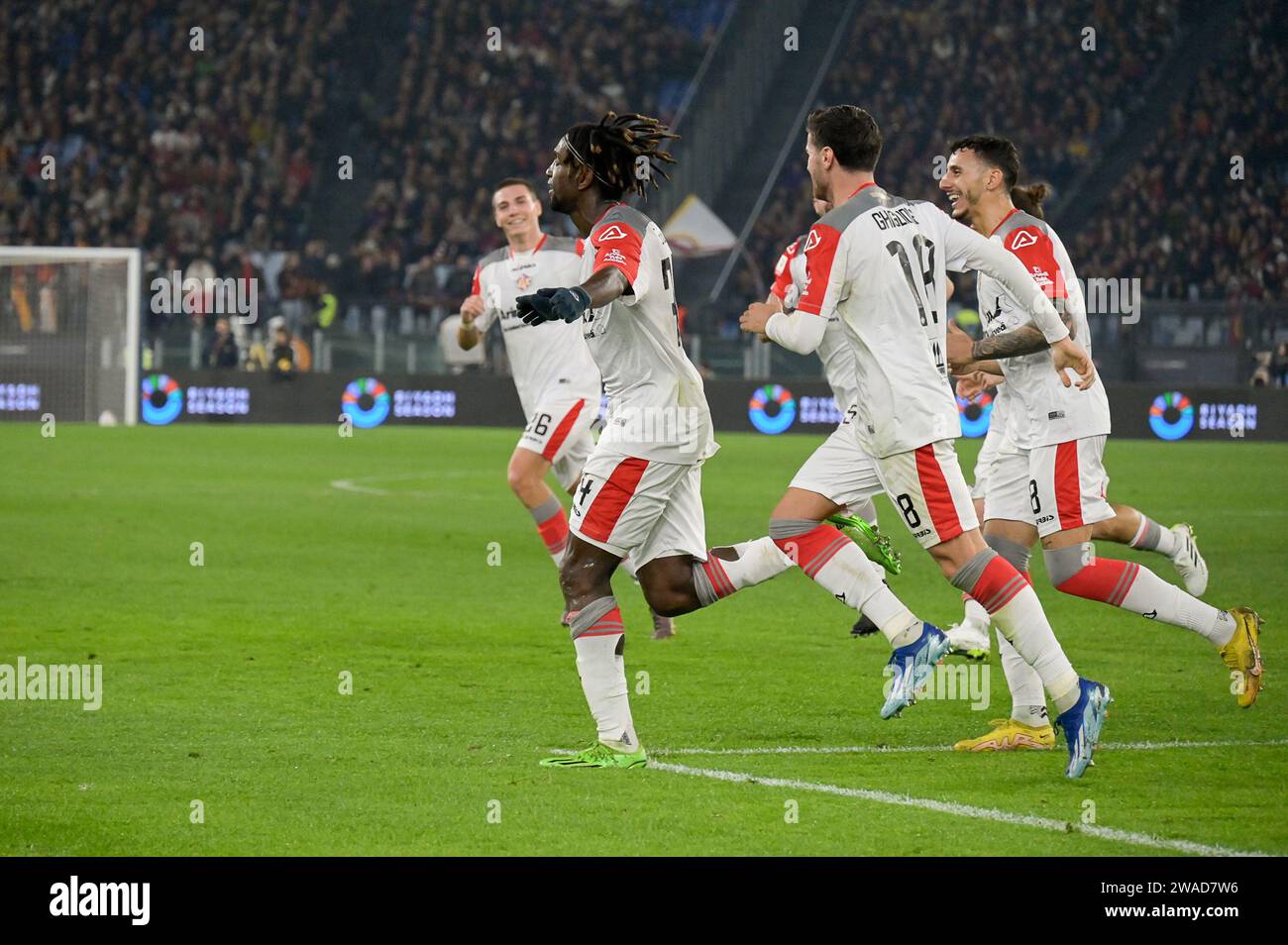 3th Jan 2024, Stadio Olimpico, Roma, Italy; Coppa Italia Football; Roma ...