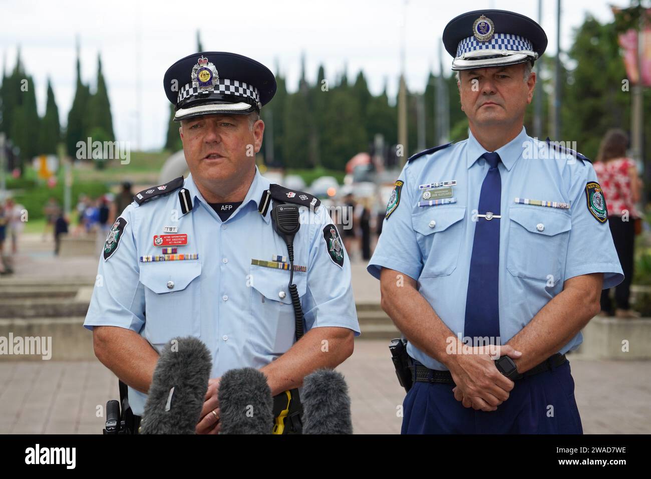 Canberra, Australia. 04th Jan, 2024. ACT Police Acting Superintendent ...