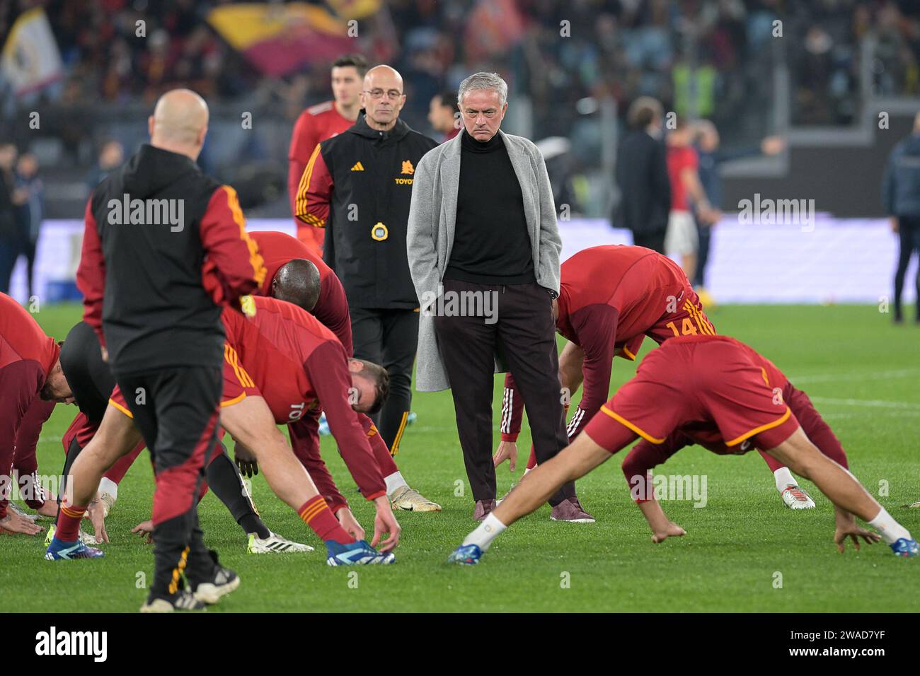 3th Jan 2024, Stadio Olimpico, Roma, Italy; Coppa Italia Football; Roma ...