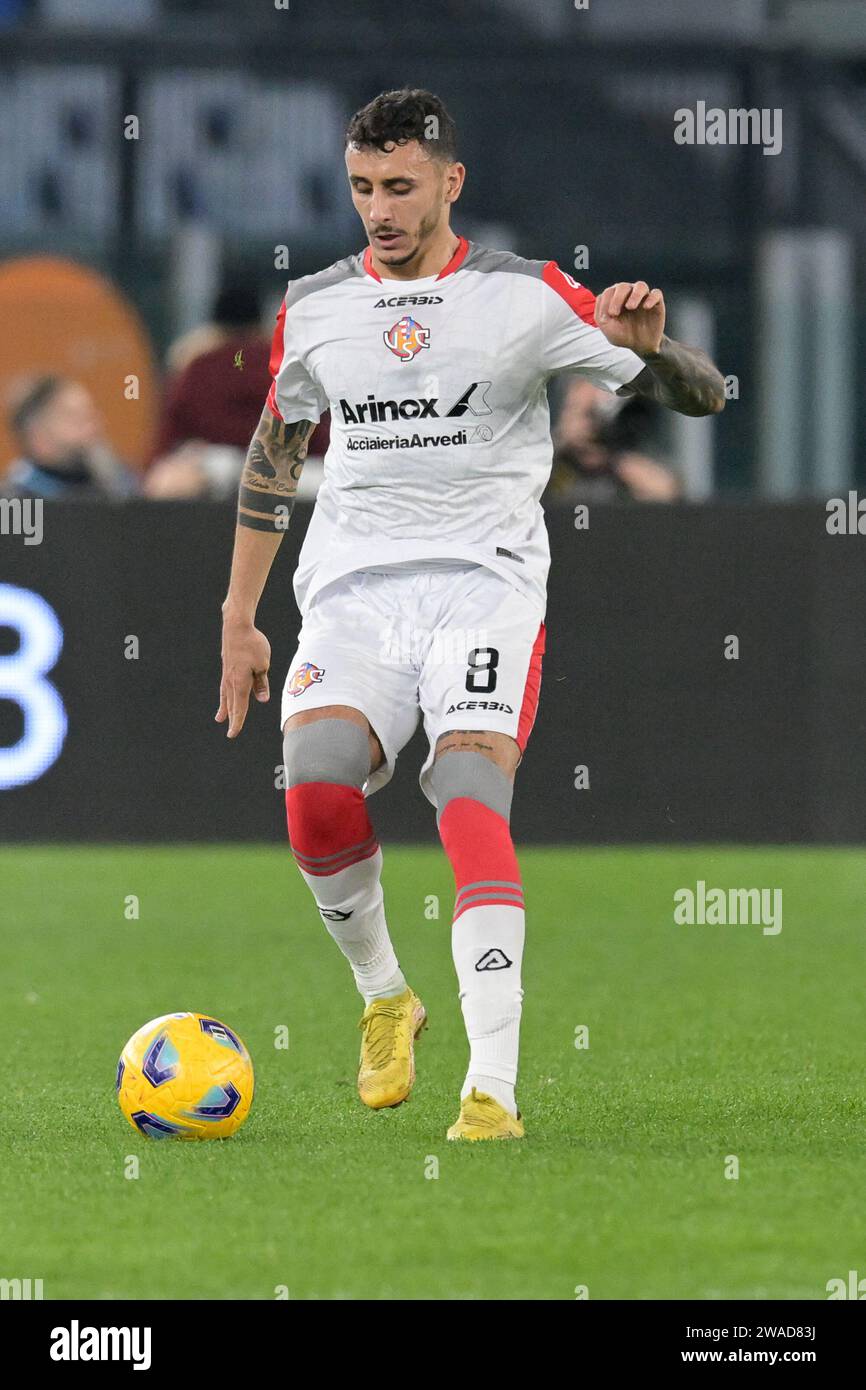 3th Jan 2024, Stadio Olimpico, Roma, Italy; Coppa Italia Football; Roma ...