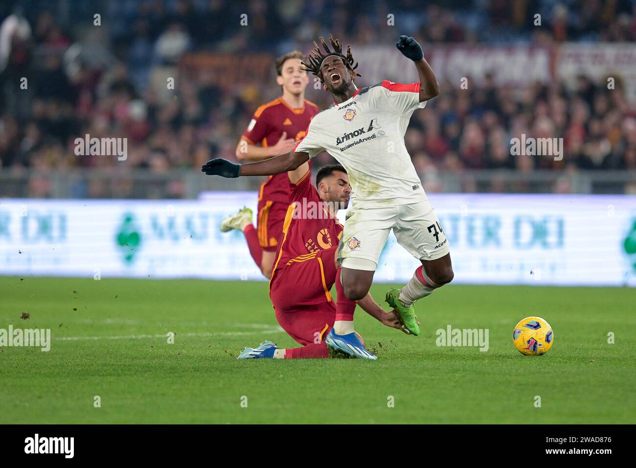 3th Jan 2024, Stadio Olimpico, Roma, Italy; Coppa Italia Football; Roma ...