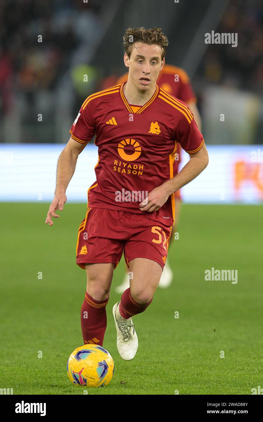3th Jan 2024, Stadio Olimpico, Roma, Italy; Coppa Italia Football; Roma ...
