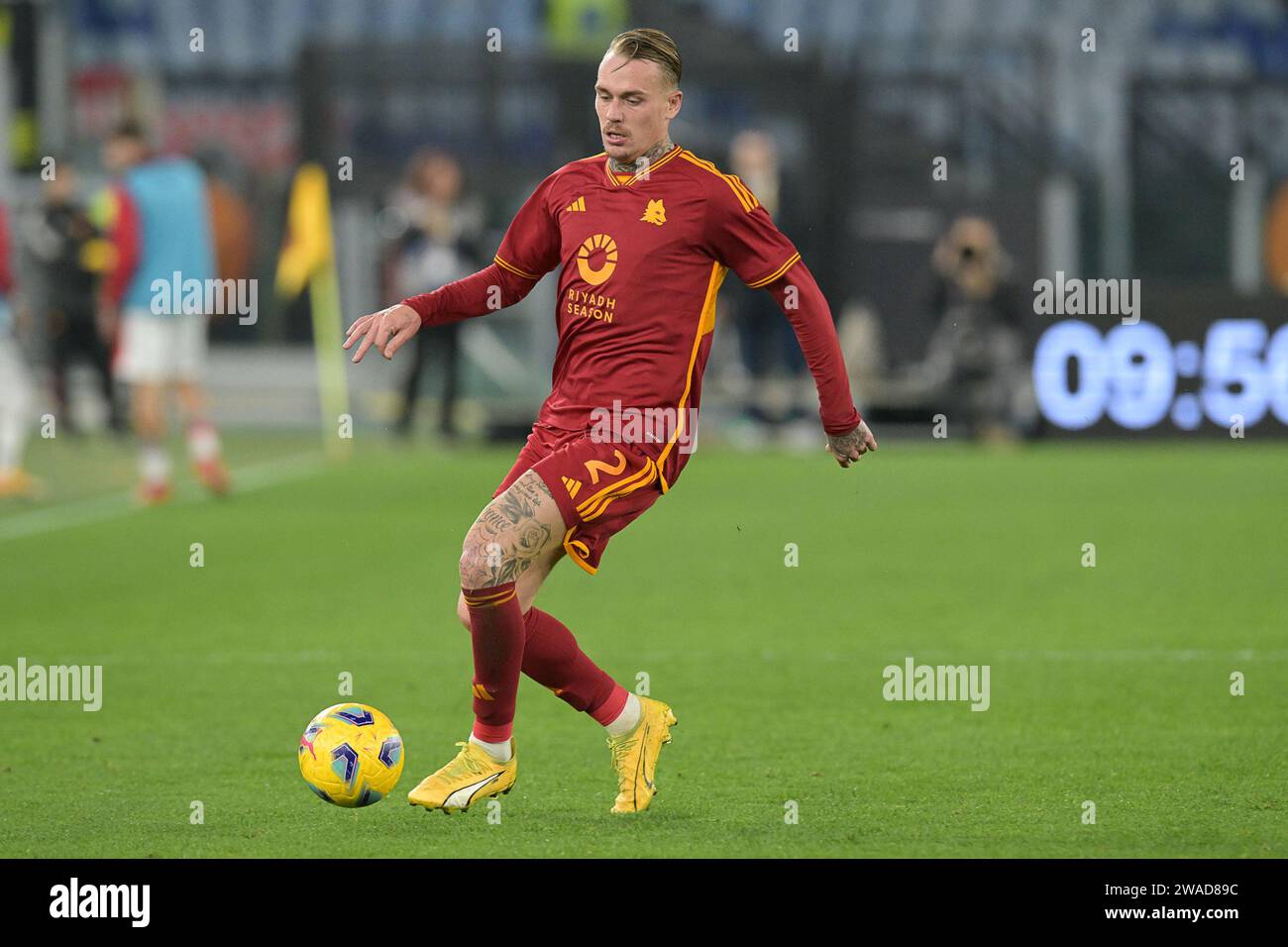 3th Jan 2024, Stadio Olimpico, Roma, Italy; Coppa Italia Football; Roma ...