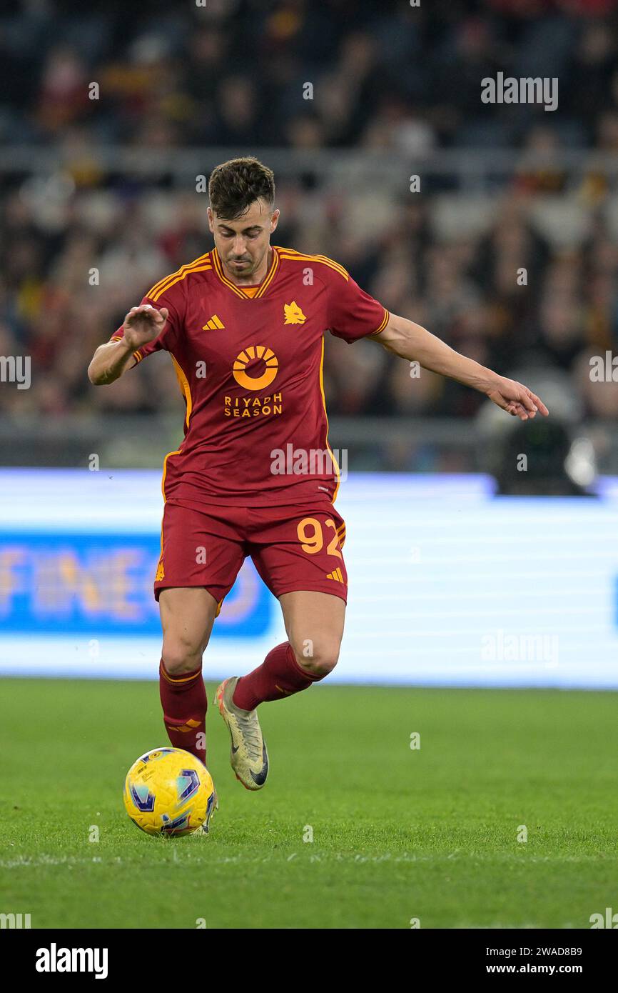 3th Jan 2024, Stadio Olimpico, Roma, Italy; Coppa Italia Football; Roma ...