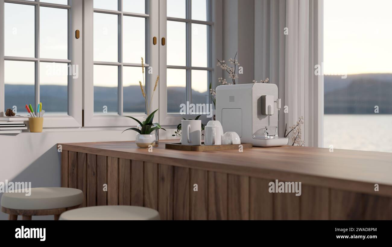 3d render coffee machine hi-res stock photography and images - Alamy