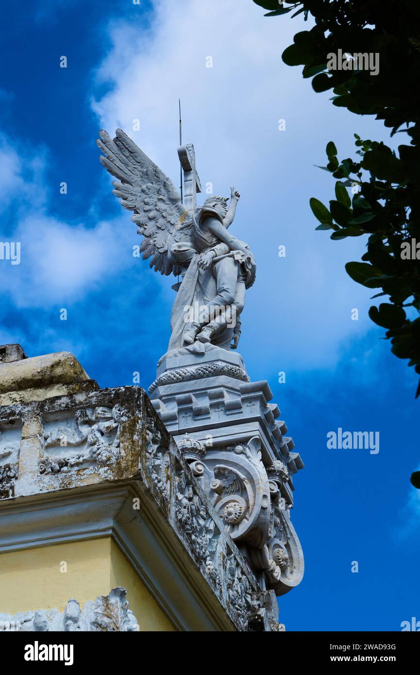 COLON CEMETERY, ONE OF THE BIGGEST CEMETERIES IN THE WORLD Stock Photo ...