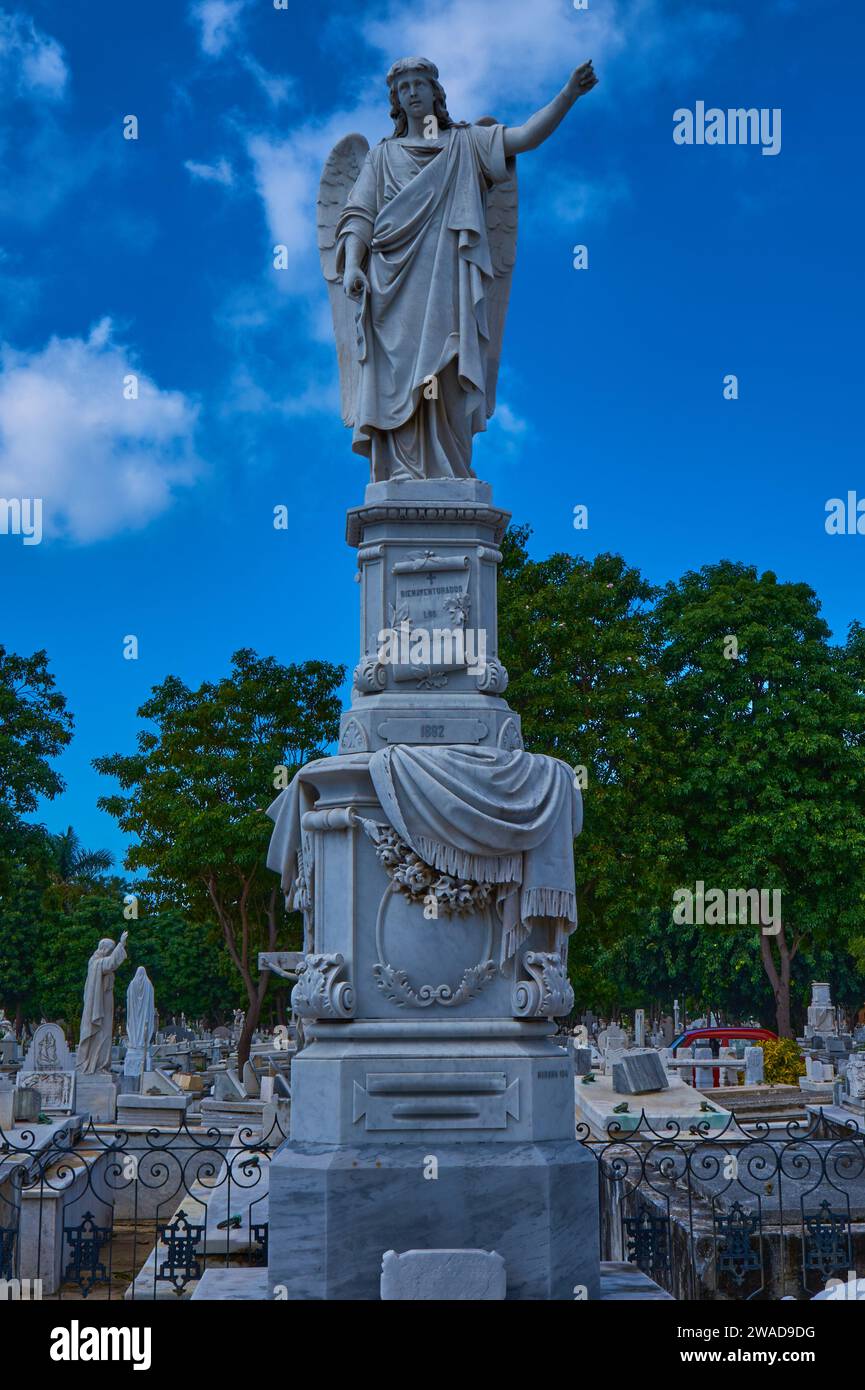 COLON CEMETERY, ONE OF THE BIGGEST CEMETERIES IN THE WORLD Stock Photo ...