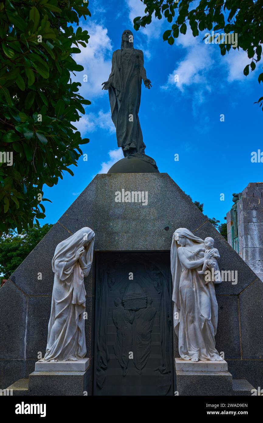 COLON CEMETERY, ONE OF THE BIGGEST CEMETERIES IN THE WORLD Stock Photo ...