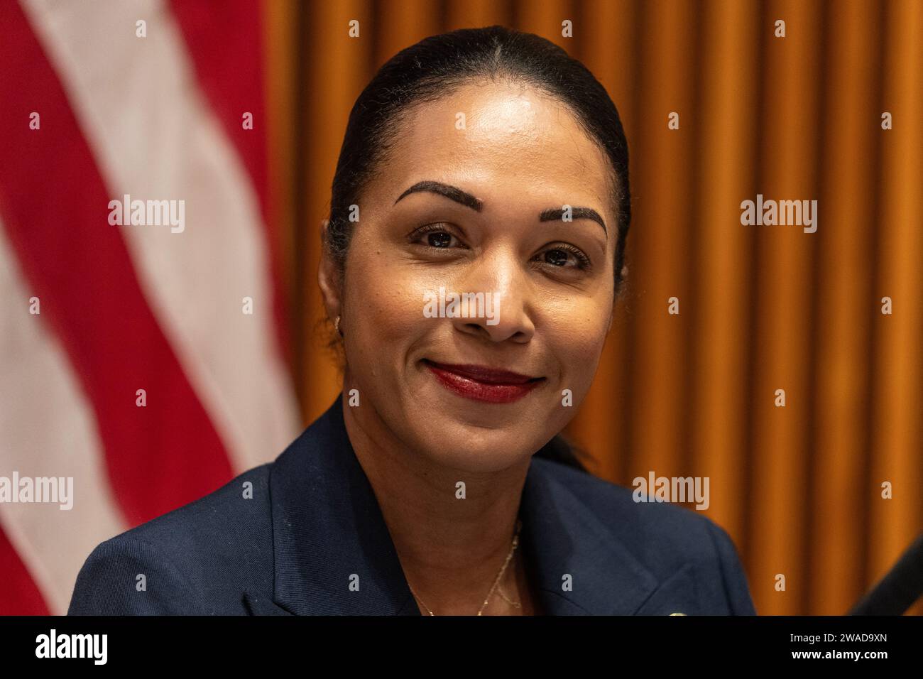 First Deputy Police Commissioner Tania Kinsella attends announcement ...