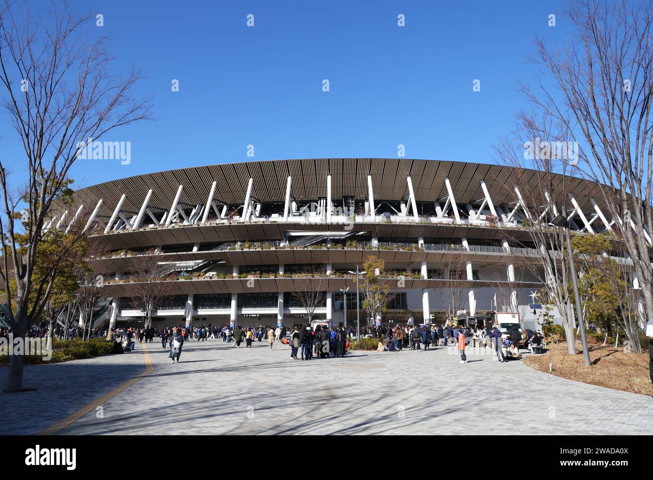 Tokyo, Japan. 1st Jan, 2024. General view Football/Soccer : TOYO TIRES ...